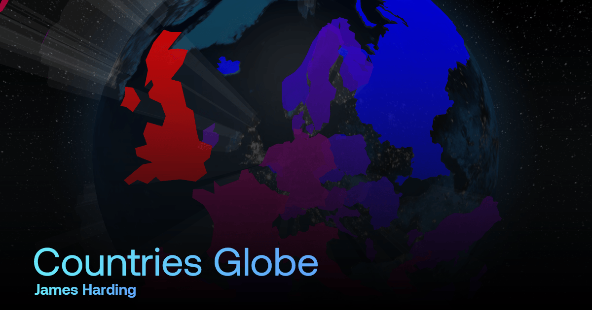 Countries Globe - James Harding